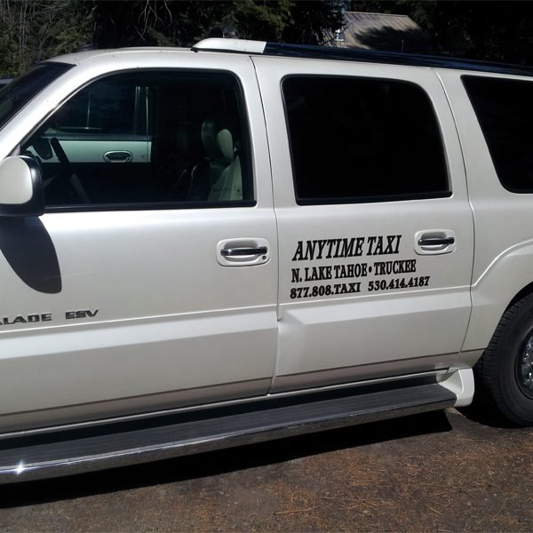 About Anytime Taxi - Anytime Taxi North Tahoe